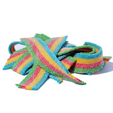 Halal Gummy Rainbow Belts | Sweet and Sour | Hashems.com