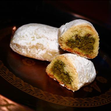 Maamoul Pistachio | Middle Eastern Pastry | Shortbread Cookies