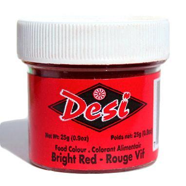 Desi Bright-Red Food Coloring | 1oz | Cooking Aid